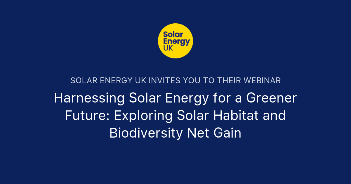 Harnessing Solar Energy for a Greener Future: Exploring Solar Habitat ...