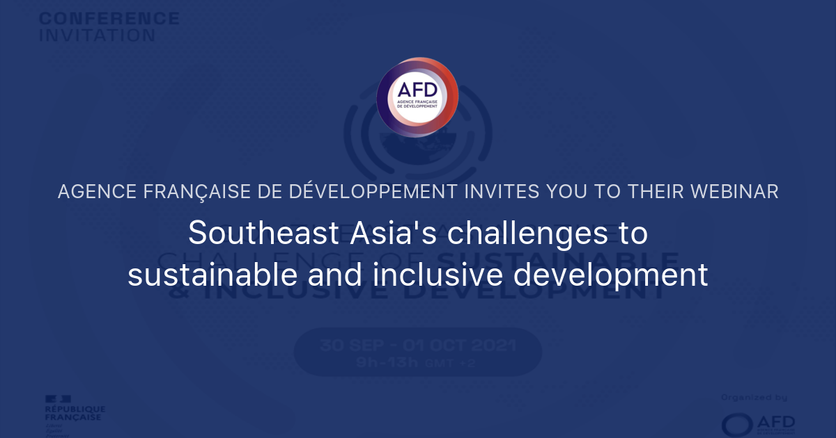 Southeast Asia's challenges to sustainable and inclusive development ...