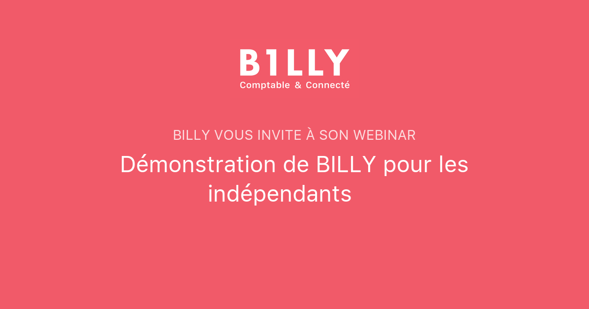 Démonstration de BILLY pour les indépendants 📲 | BILLY