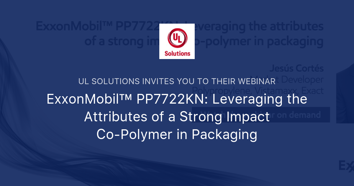 ExxonMobil™ PP7722KN: Leveraging the Attributes of a Strong Impact Co ...