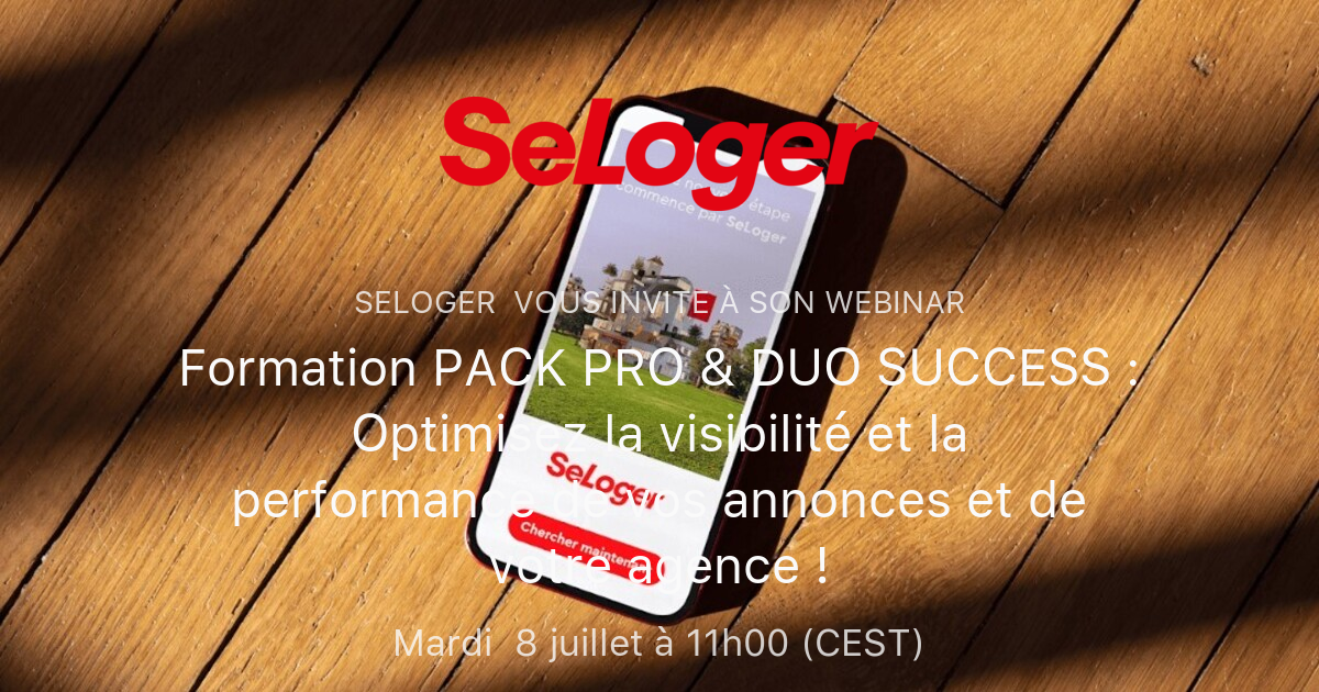 Formation PACK PRO & DUO SUCCESS : Optimisez la visibilité et la ...