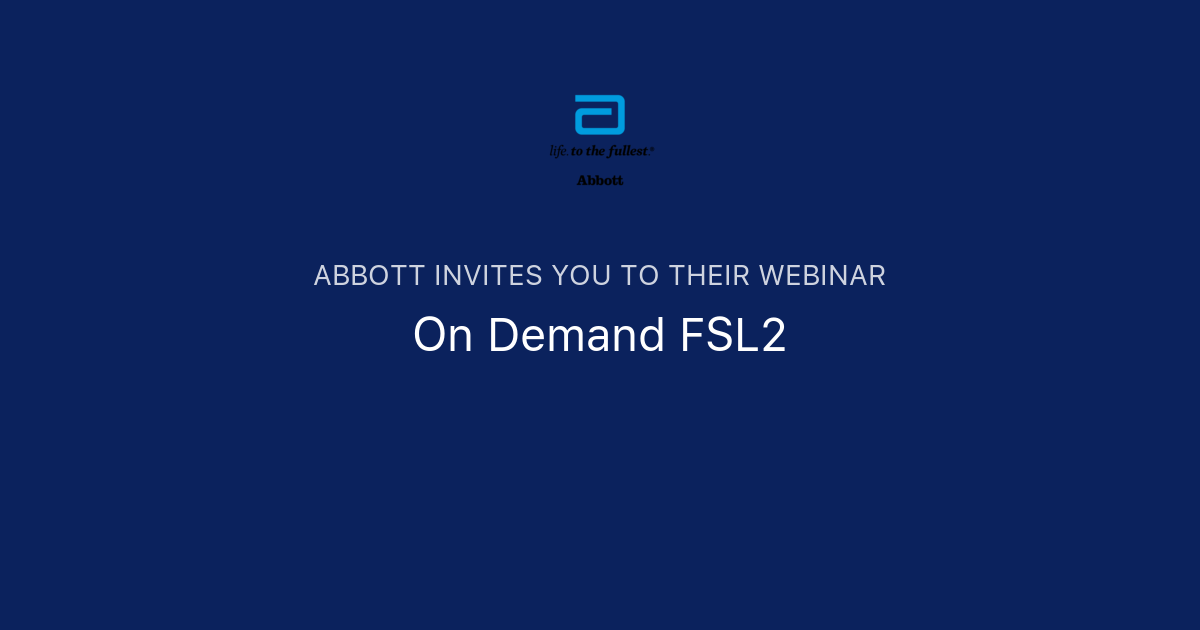 On Demand FSL2 | Abbott