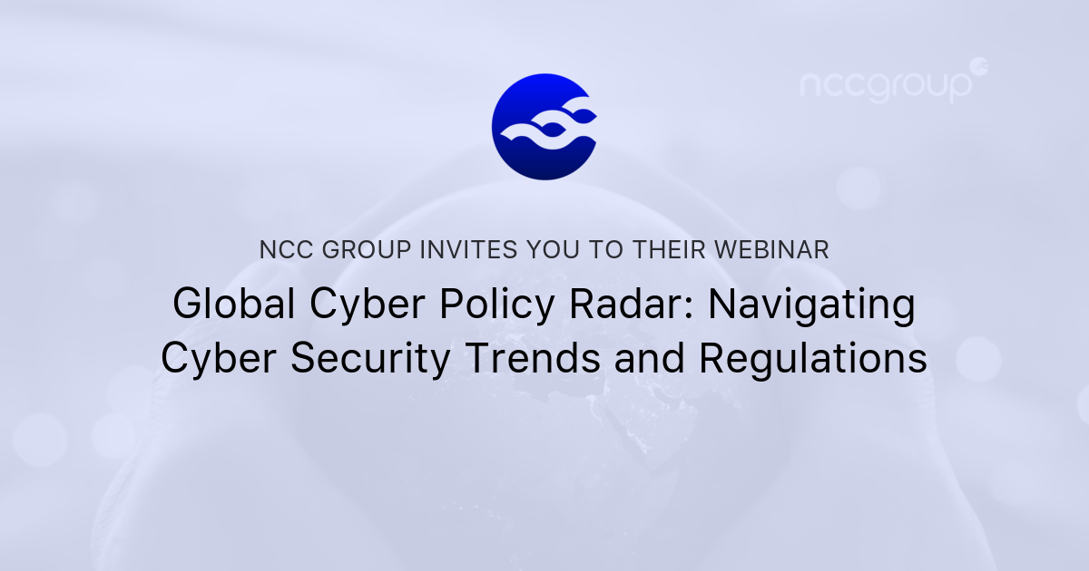 Global Cyber Policy Radar: Navigating Cyber Security Trends and ...