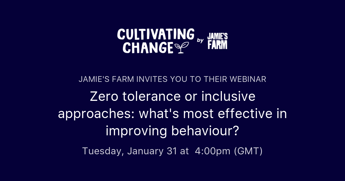 Zero tolerance or inclusive approaches: what's most effective in ...