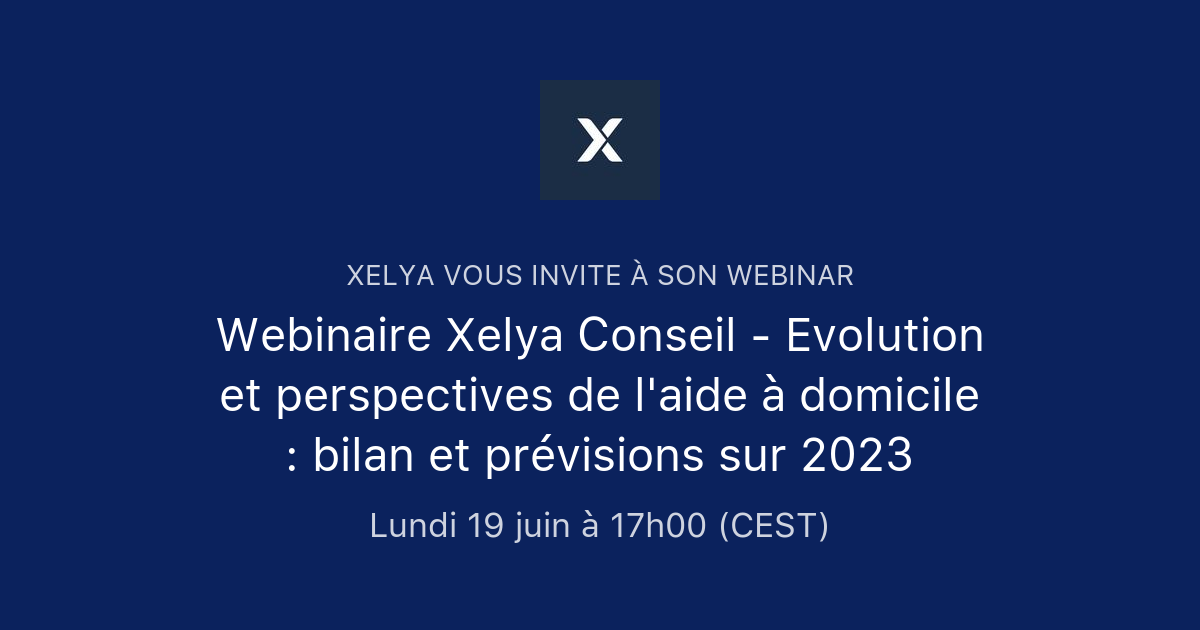 Webinaire Xelya Conseil - Evolution et perspectives de l'aide à ...