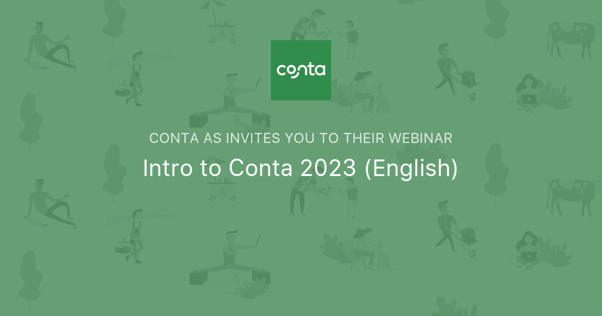 Intro to Conta 2023 (English) | Conta AS