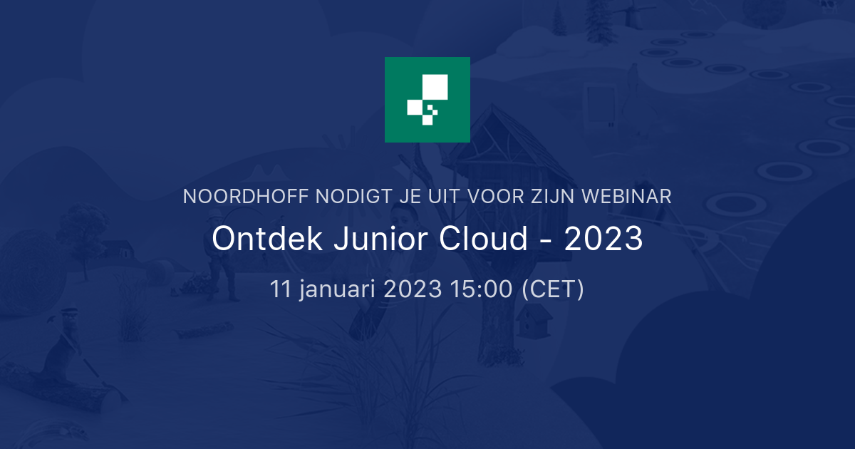 Ontdek Junior Cloud - 2023 | Noordhoff