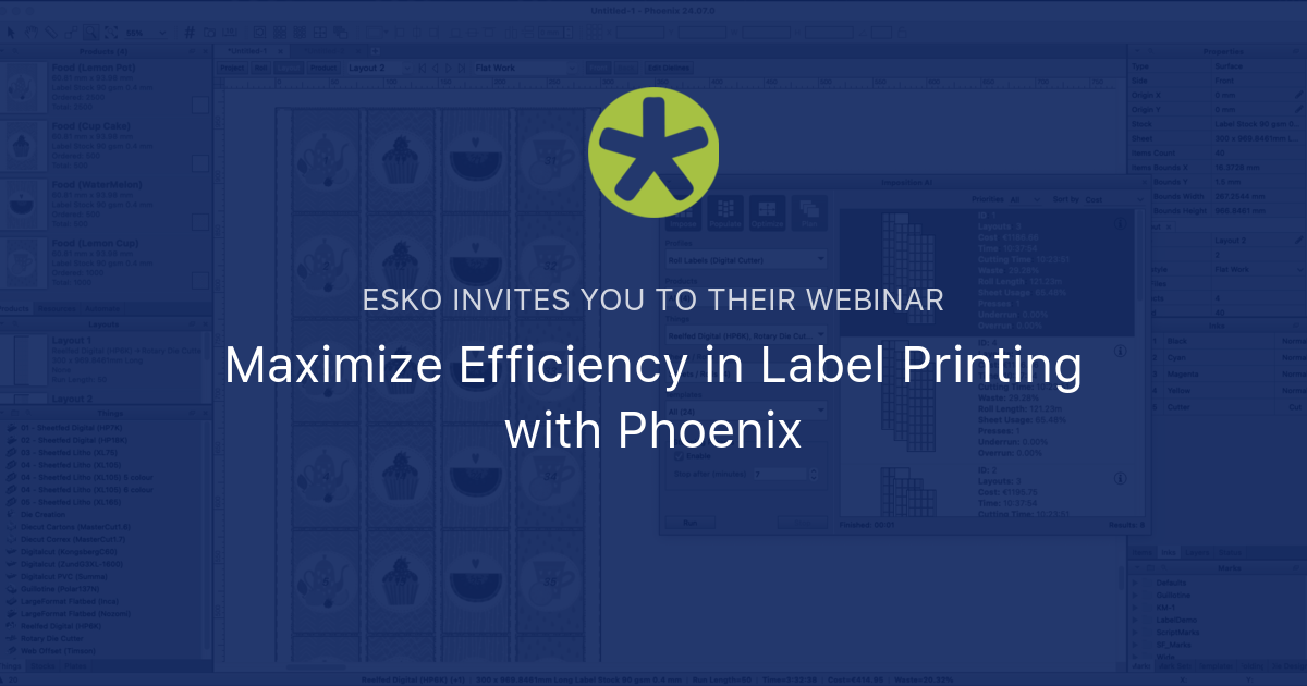 Maximize Efficiency in Label Printing with Phoenix | Esko