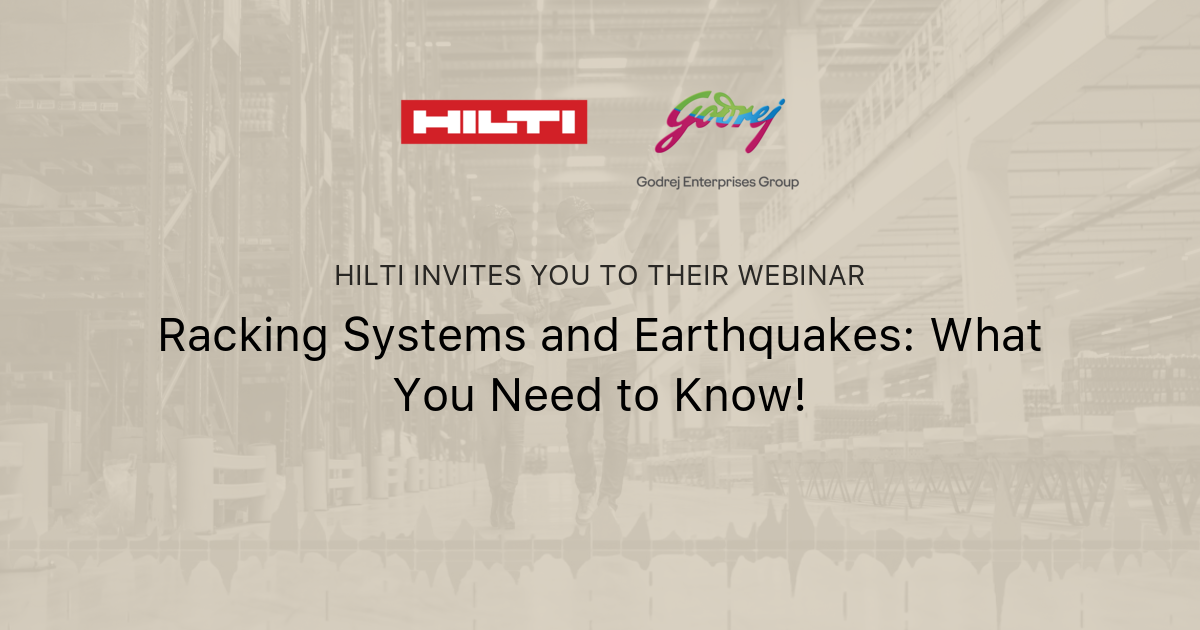 Racking Systems and Earthquakes: What You Need to Know! | Hilti