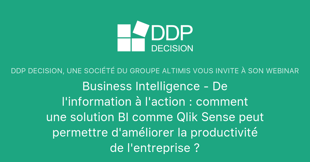 Business Intelligence - De l'information à l'action : comment une ...