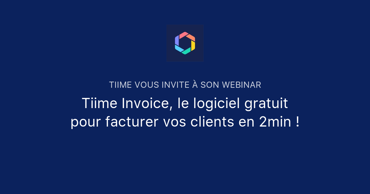 Tiime Invoice, le logiciel gratuit pour facturer vos clients en 2min ! | Tiime