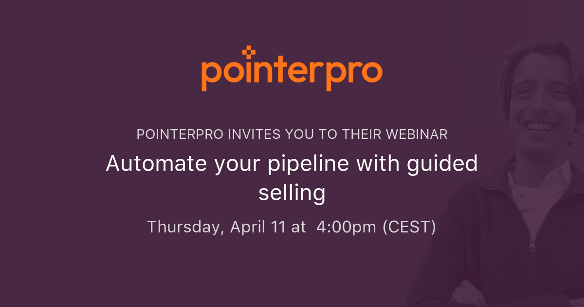 Automate your pipeline with guided selling | Pointerpro