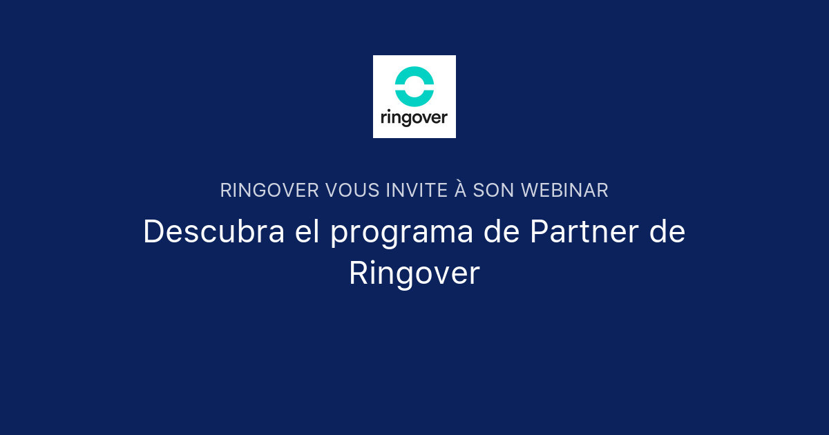 Descubra el programa de Partner de Ringover | Ringover
