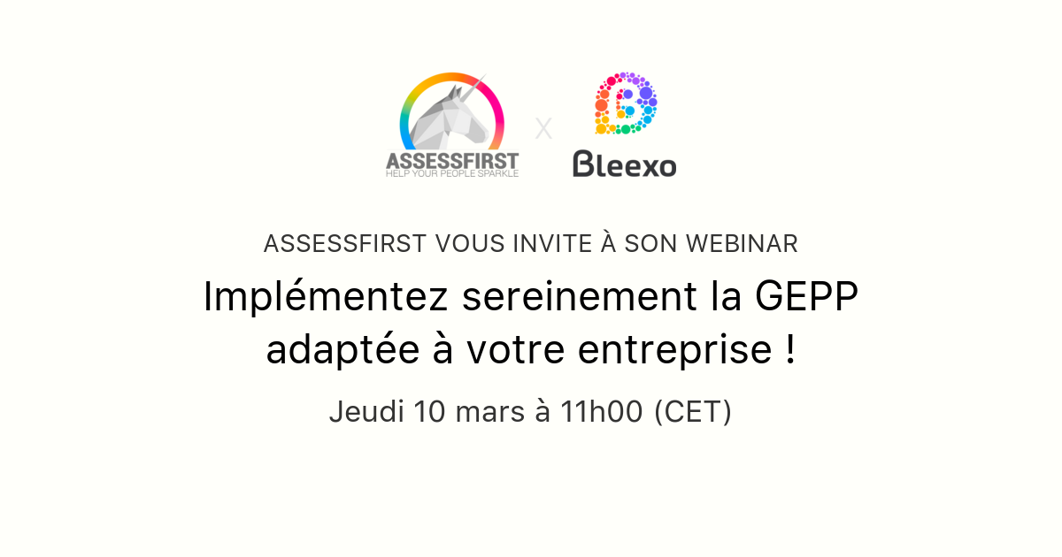 Implémentez sereinement la GEPP adaptée à votre entreprise ! | AssessFirst