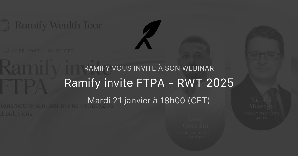 Ramify invite FTPA - RWT 2025 | Ramify