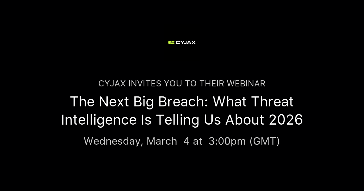 The Next Big Breach: What Threat Intelligence Is Telling Us About 2026 ...