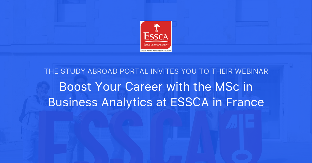 Boost Your Career with the MSc in Business Analytics at ESSCA in France ...