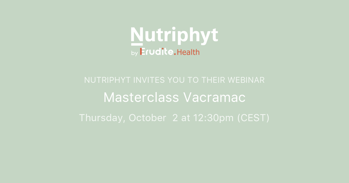 Masterclass Vacramac | Nutriphyt