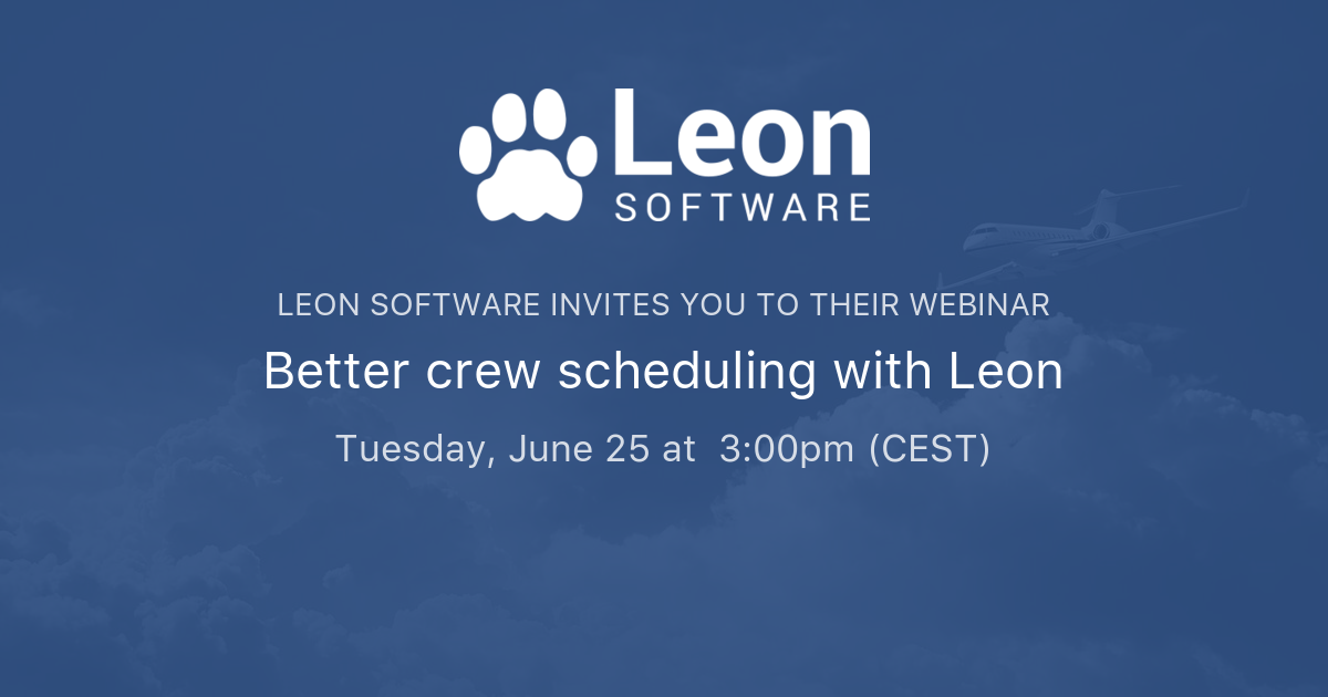 Better crew scheduling with Leon | Leon Software
