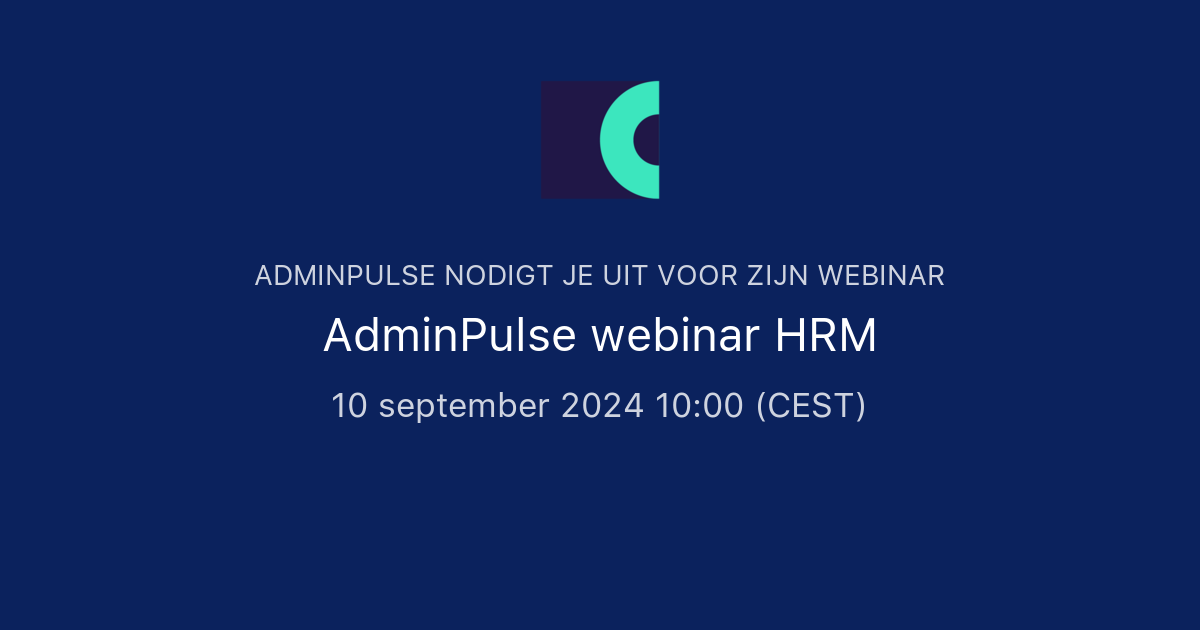 AdminPulse webinar HRM | AdminPulse