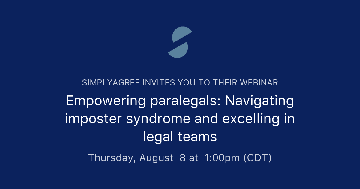 Empowering paralegals: Navigating imposter syndrome and excelling in ...