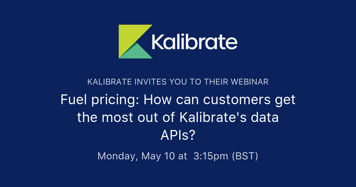 Fuel pricing: How can customers get the most out of Kalibrate's data ...