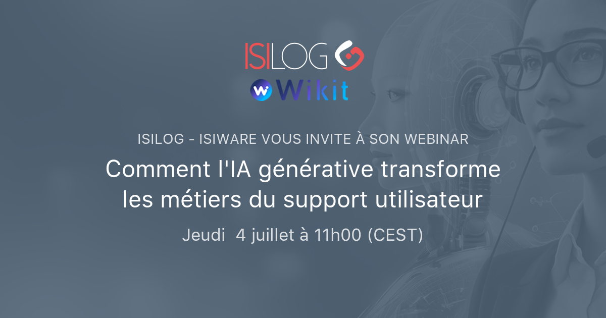 Comment l'IA générative transforme les métiers du support utilisateur ...