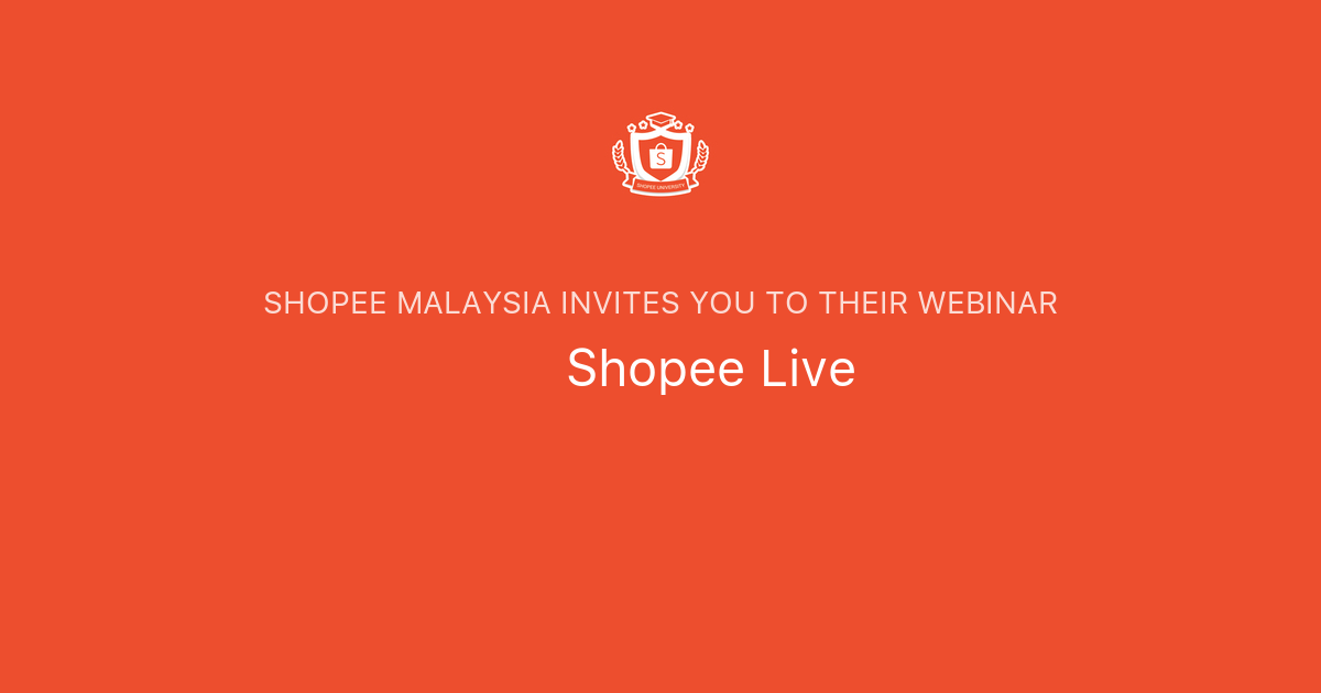关于Shopee Live | Shopee Malaysia