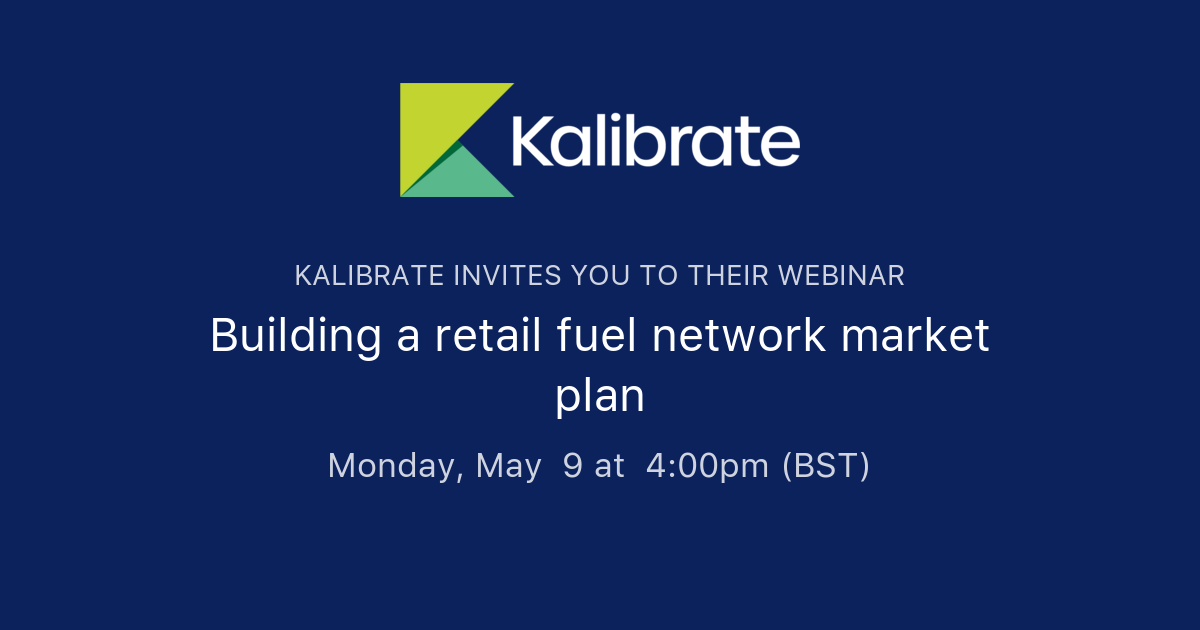 Building a retail fuel network market plan | Kalibrate