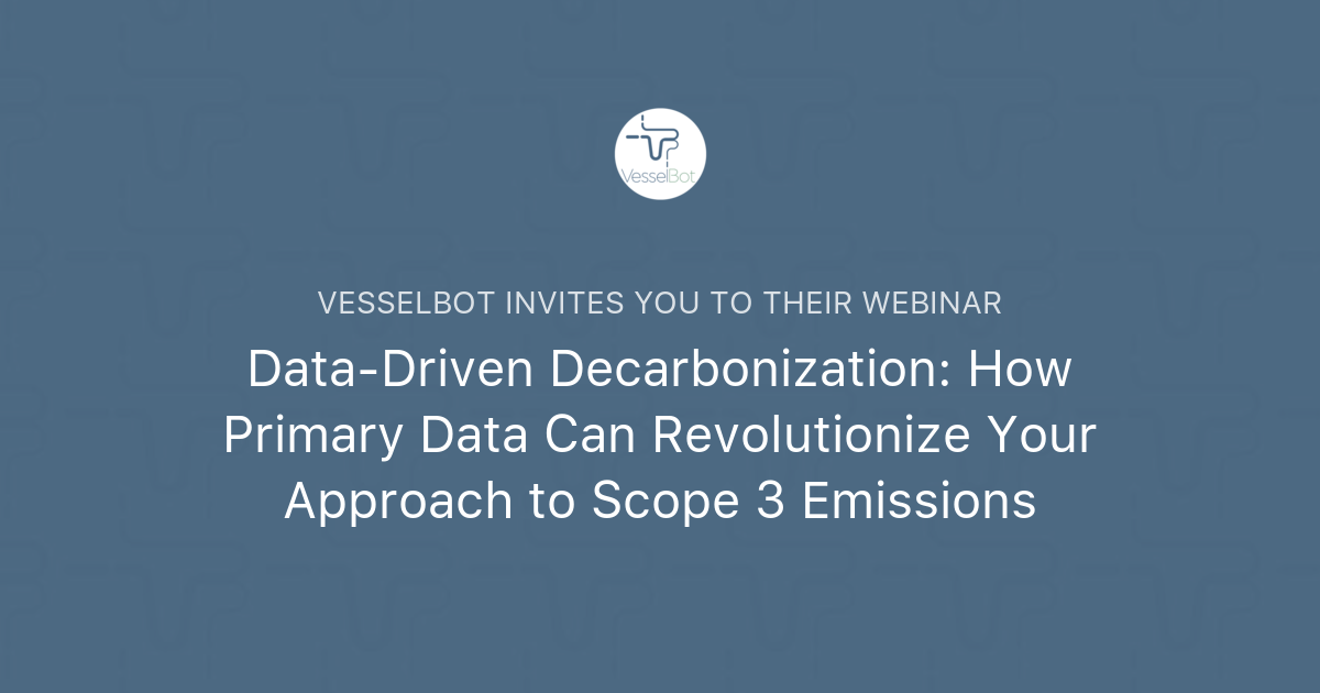 Data-Driven Decarbonization: How Primary Data Can Revolutionize Your ...