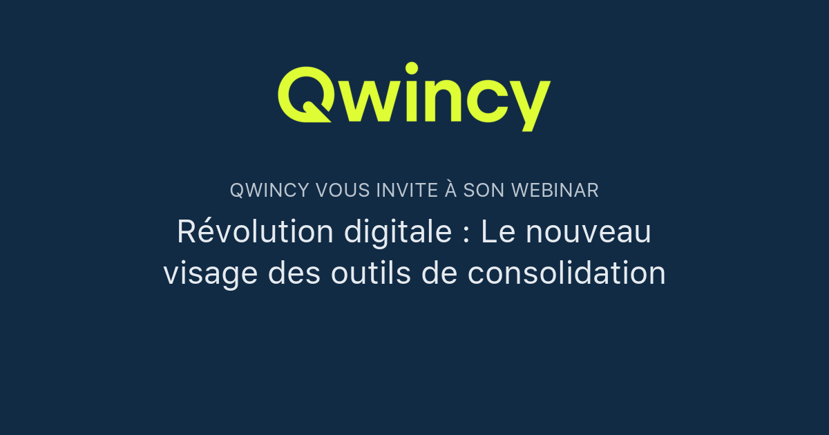 Révolution digitale : Le nouveau visage des outils de consolidation ...