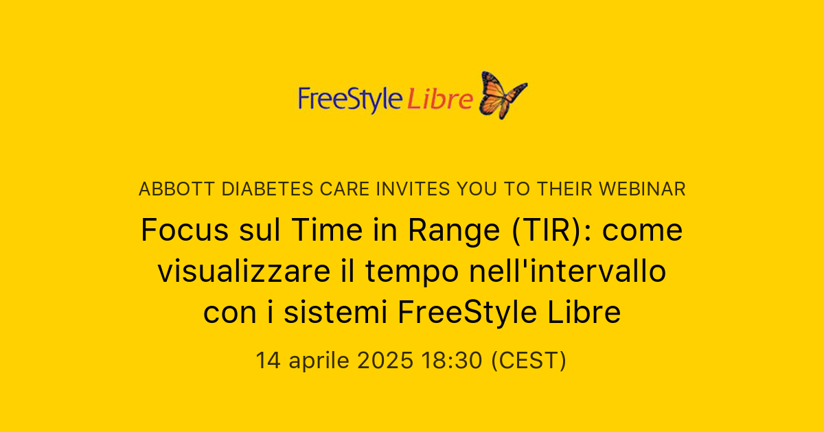 Focus sul Time in Range (TIR): come visualizzare il tempo nell ...