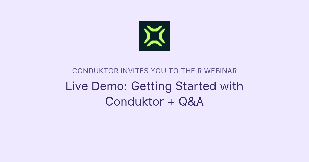Live Demo Getting Started With Conduktor Qanda Conduktor