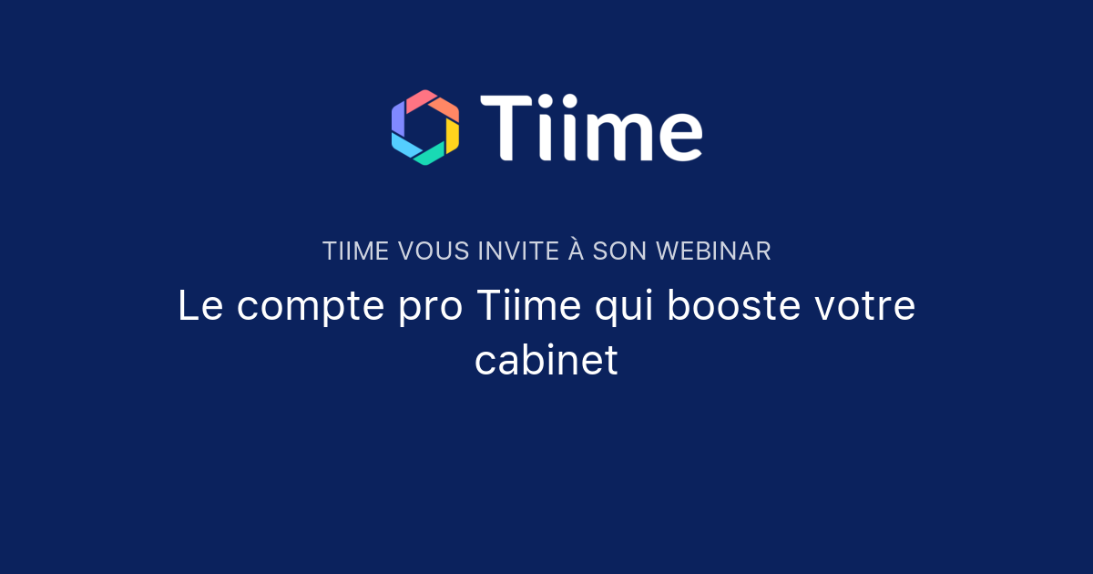 Le compte pro Tiime qui booste votre cabinet | Tiime