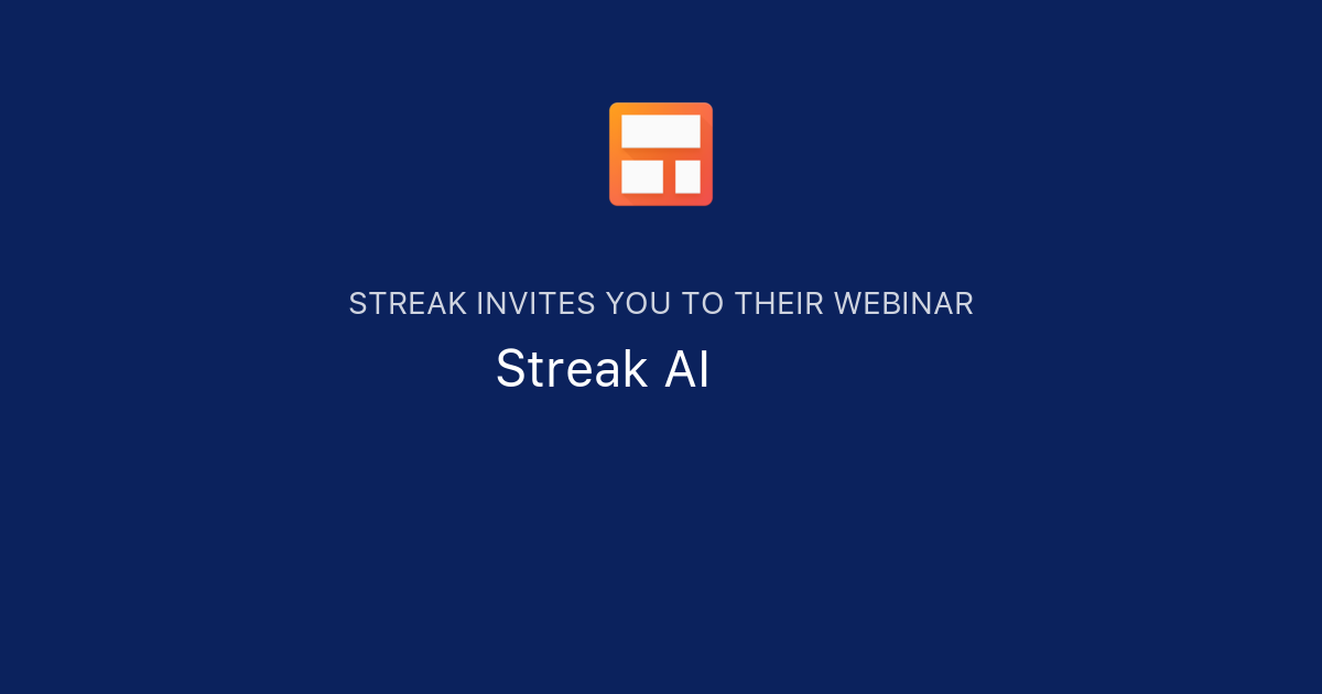 Streak AI 🤖🦾 | Streak