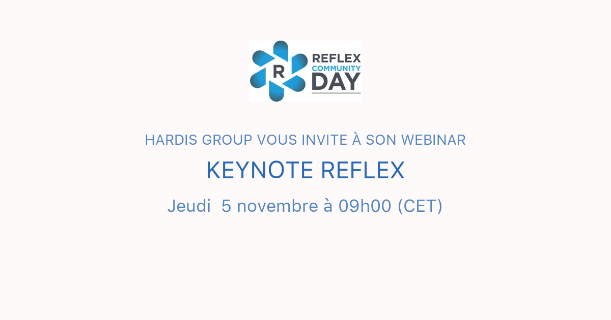 KEYNOTE REFLEX | Hardis Group
