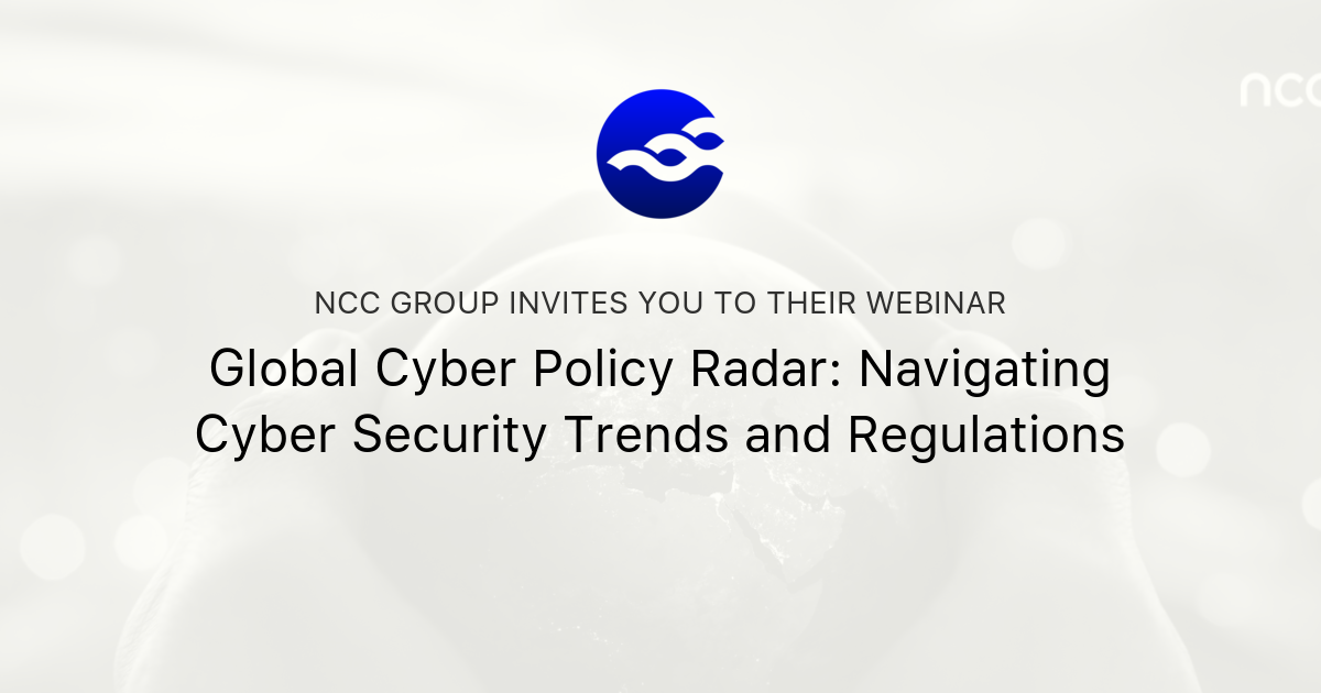 Global Cyber Policy Radar: Navigating Cyber Security Trends and ...