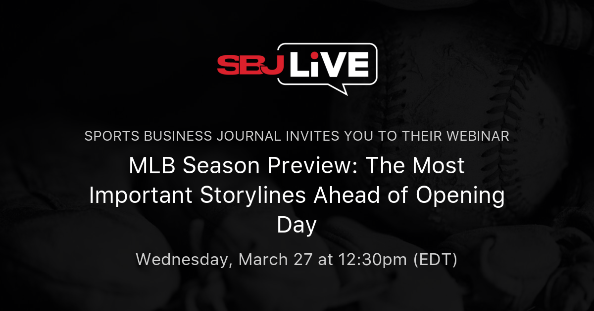 MLB Season Preview: The Most Important Storylines Ahead of Opening Day ...